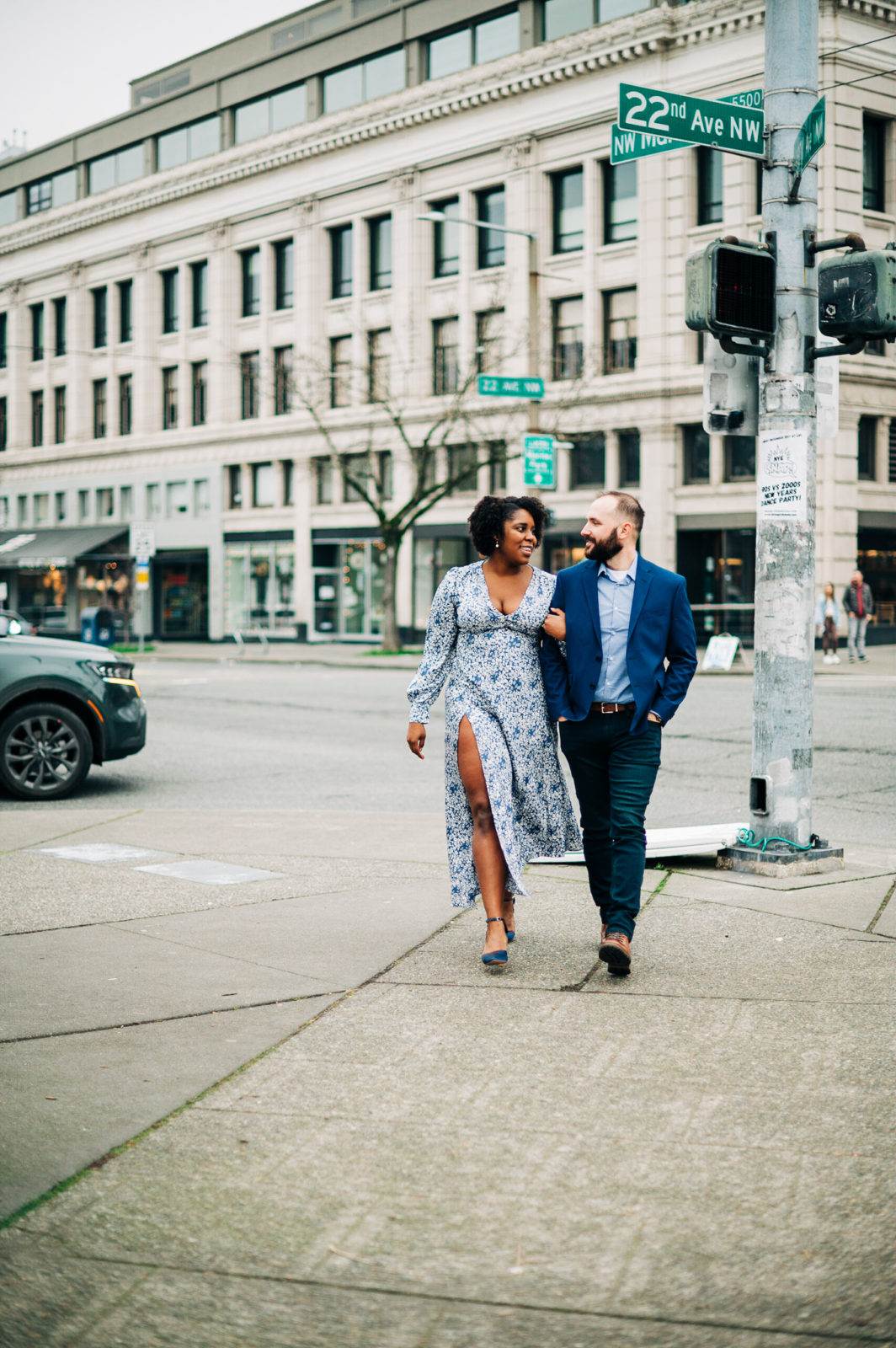 Downtown Ballard Engagement Photos | Seattle Engagement Photographer ...